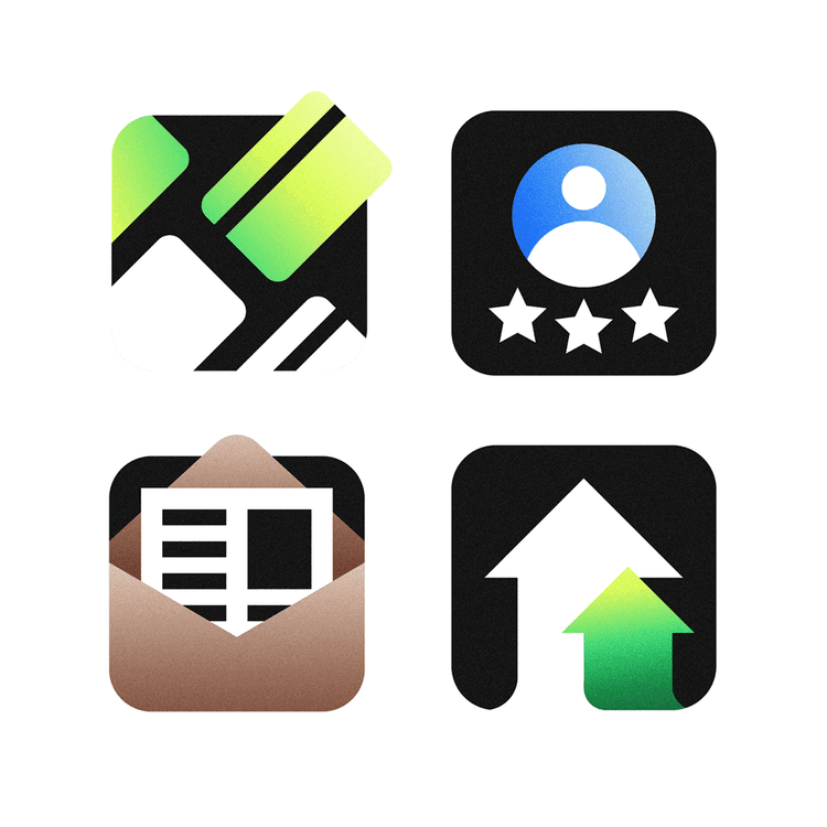 Square Illustration System | Brand New School